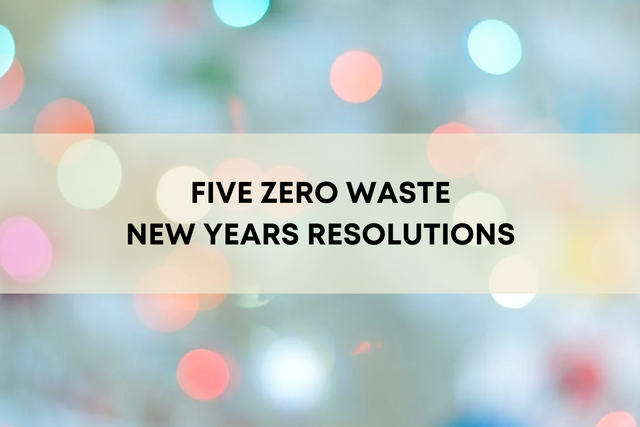Five Zero Waste New Years Resolutions – Tare Market